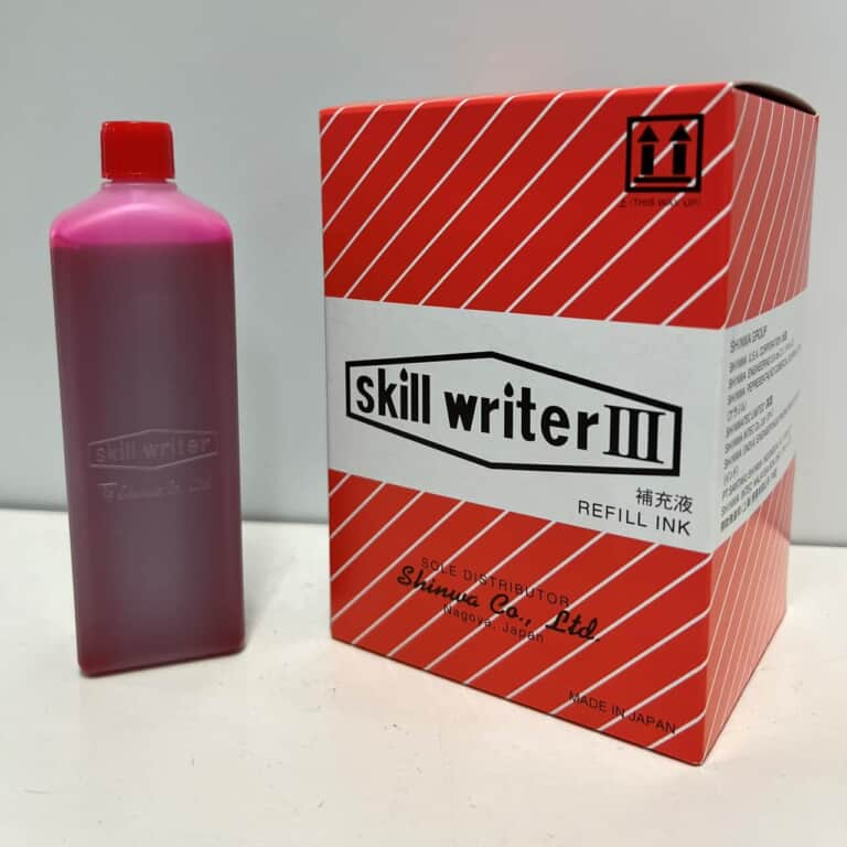 日本SHINWA工业记号笔补充液SKILL WRITERⅢ钢板记号笔补充液蓝色 - 广州飞灿贸易有限公司